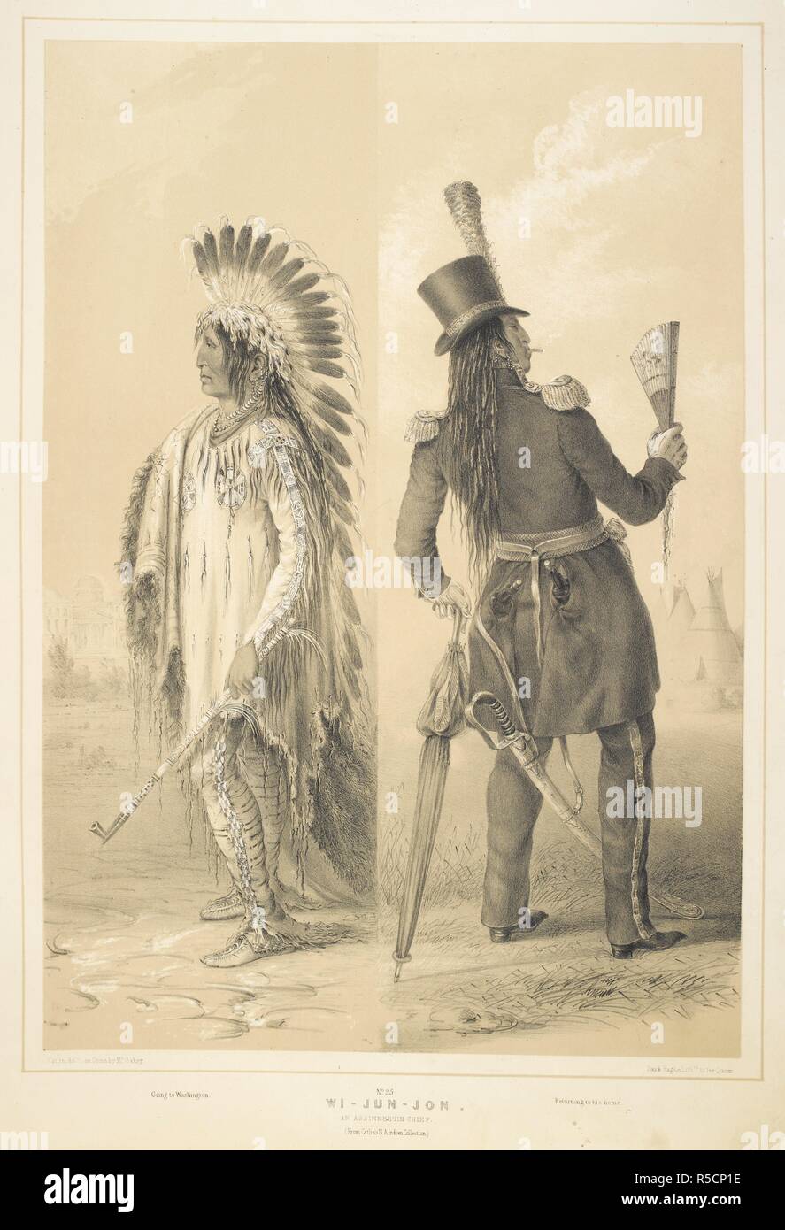 George washington indians hi-res stock photography and images - Alamy