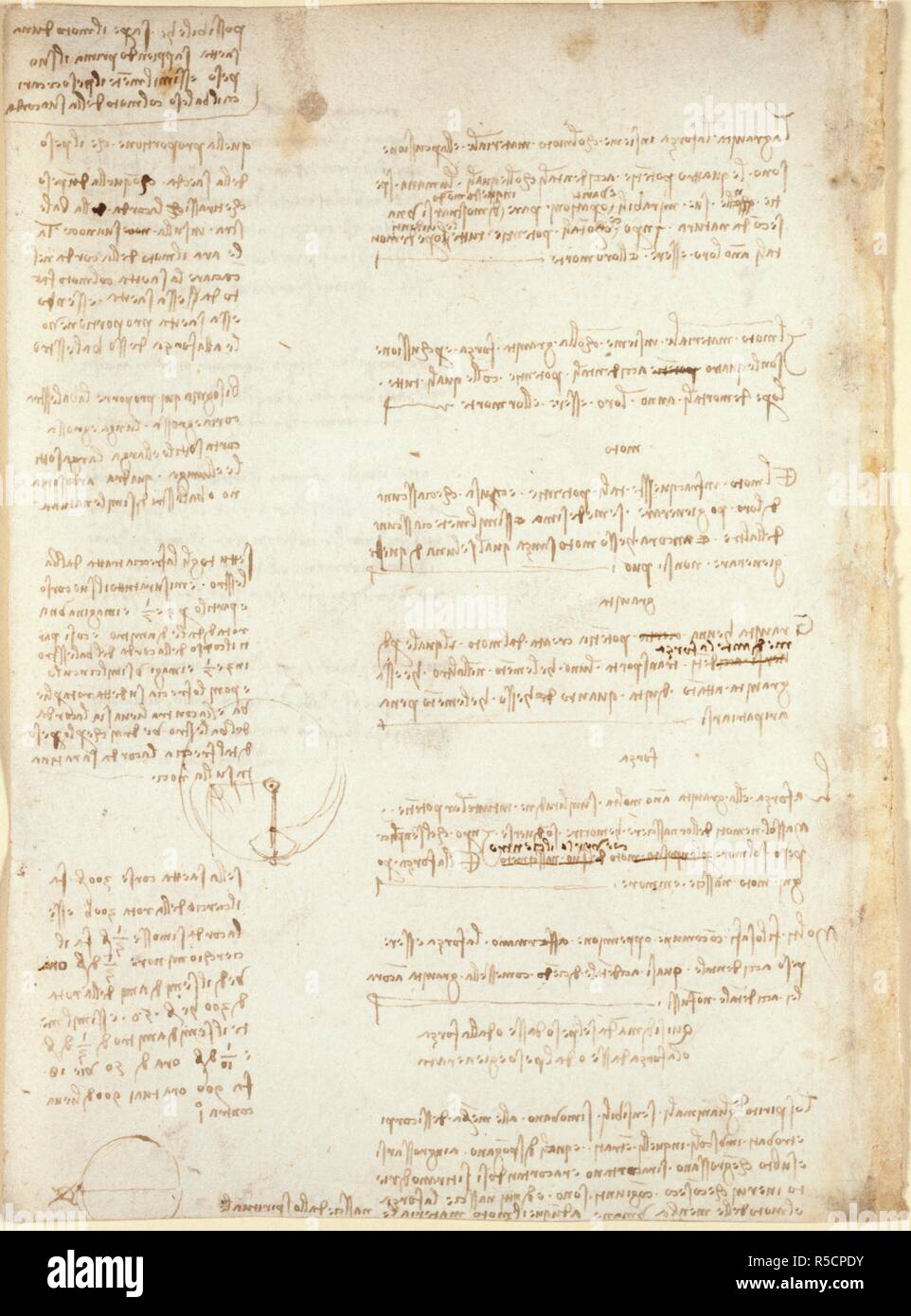 Notebook of leonardo da vinci hi-res stock photography and images - Alamy
