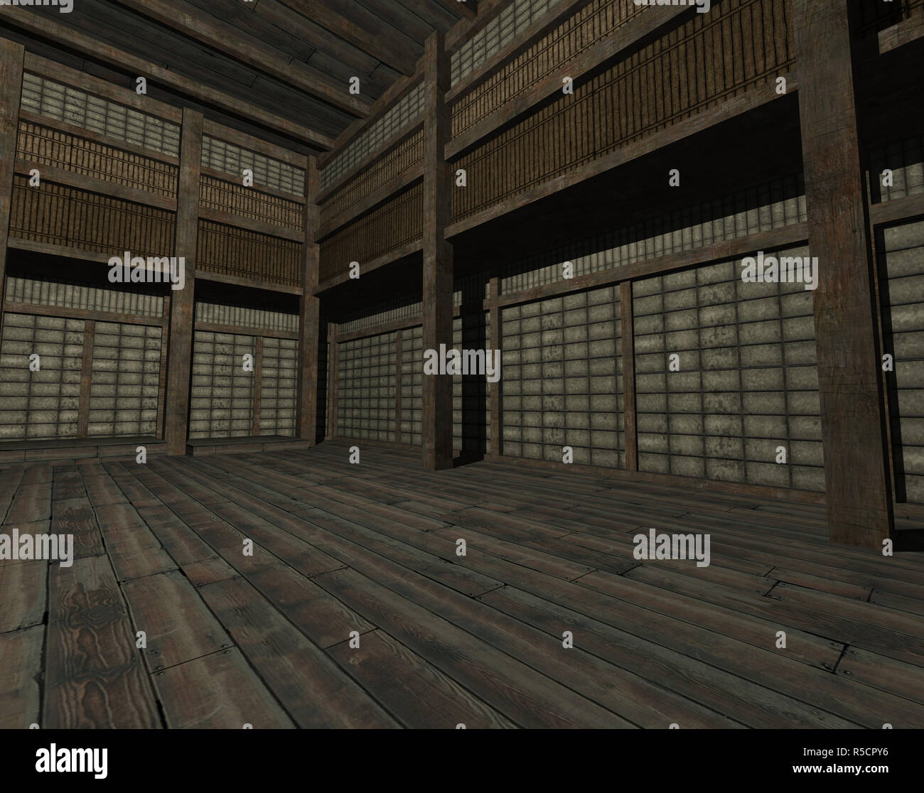 Dojo training hall hi-res stock photography and images - Alamy