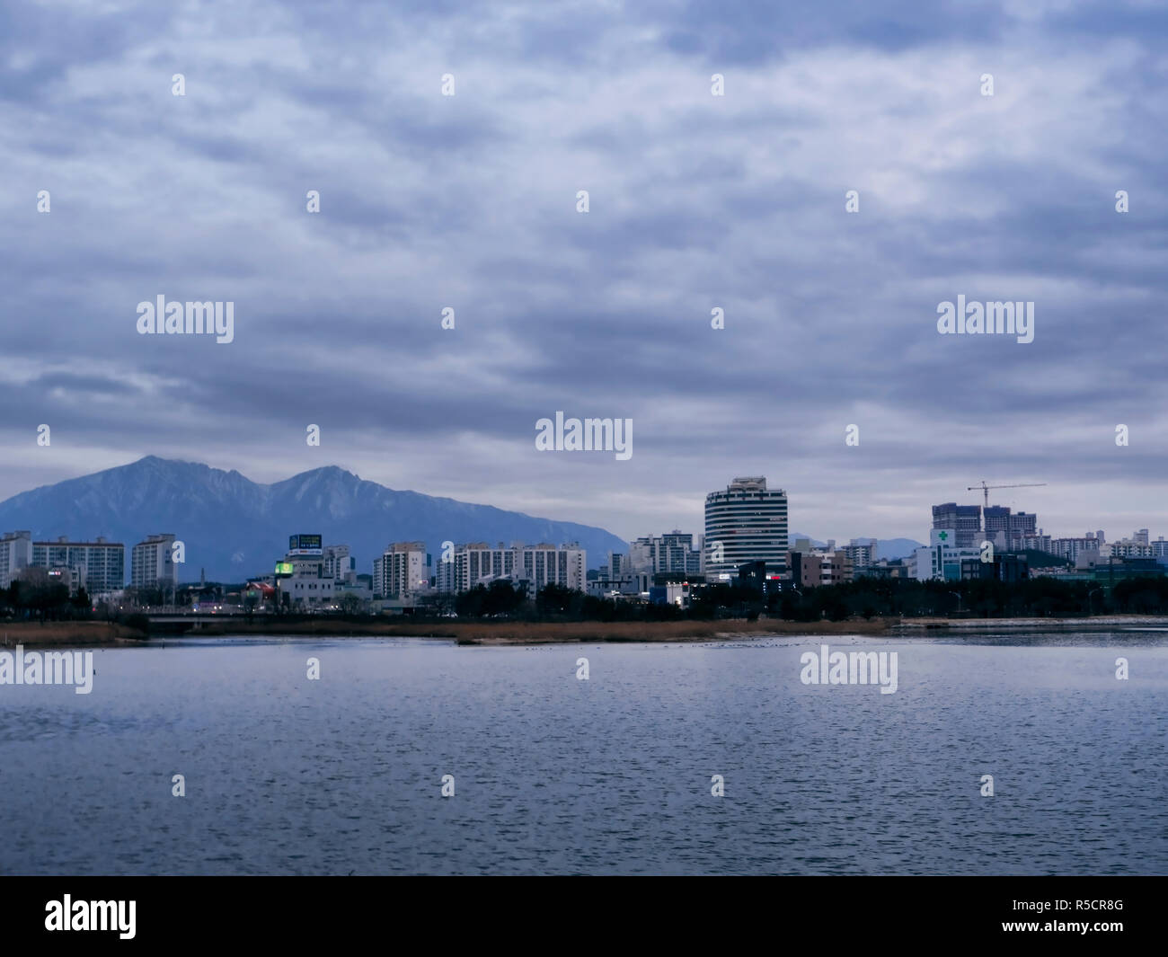 The bay of Sokcho city Stock Photo - Alamy