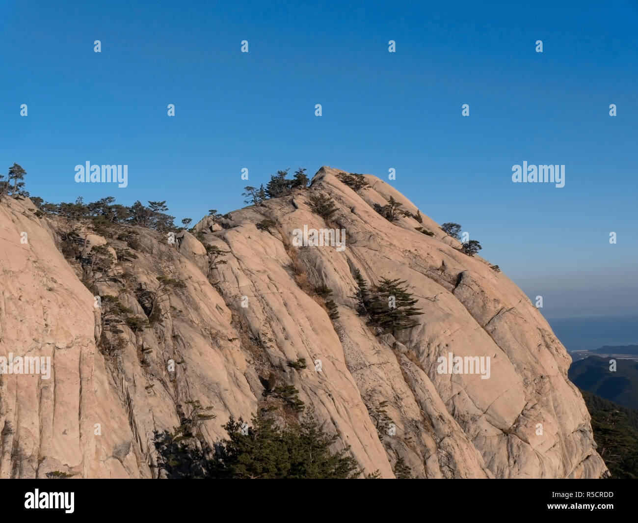 Hight mountain peak in South Korea. Seoraksan National Park Stock Photo ...