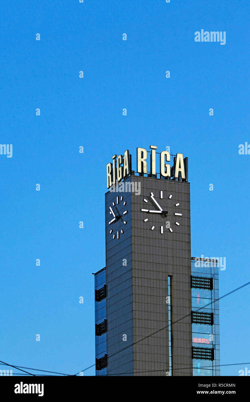 Riga station hi-res stock photography and images - Alamy