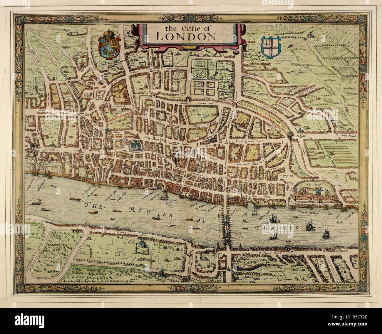 17th century london port hi-res stock photography and images - Alamy