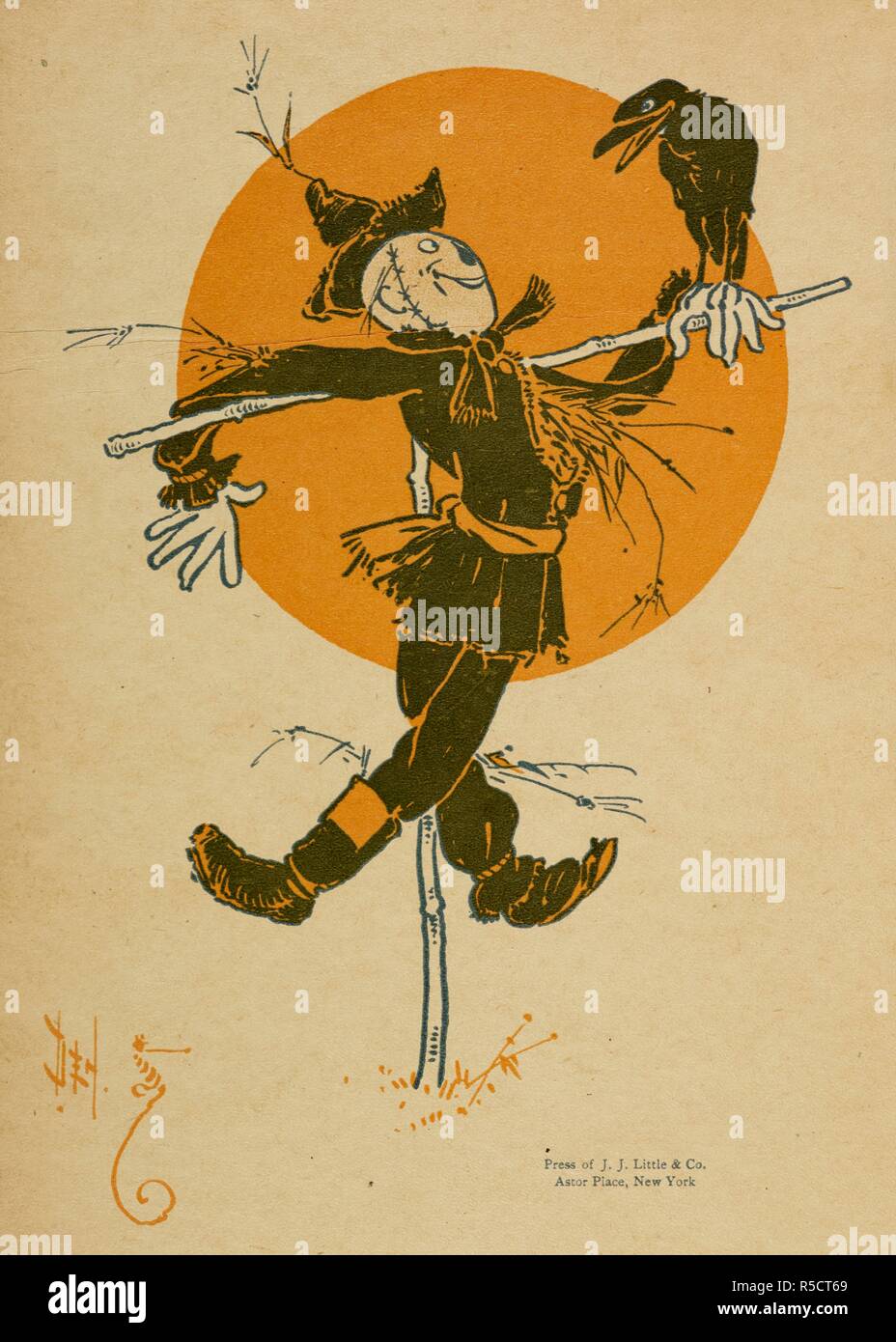A scarecrow. Denslow's Scarecrow and the Tin-Man, and other stories ...