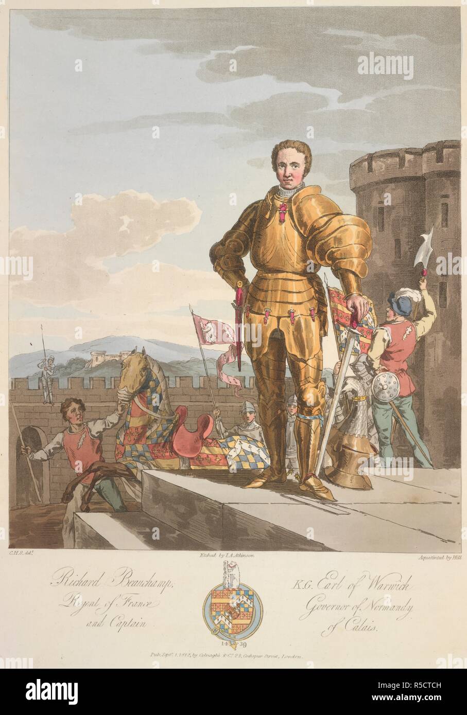 Richard Beauchamp. The Costume of the original inhabitants of the Bri ...