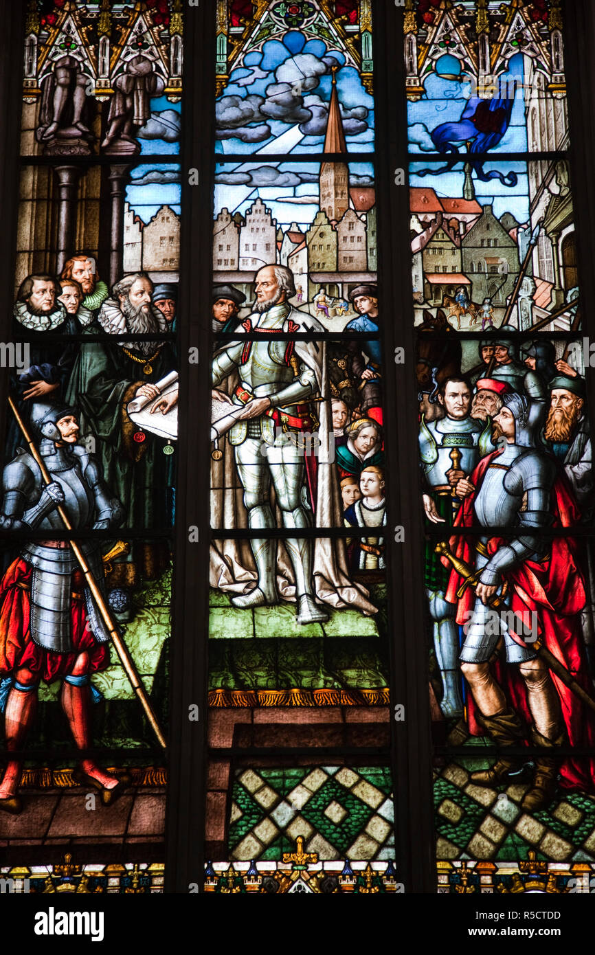 Riga cathedral stained glass riga hi-res stock photography and images ...