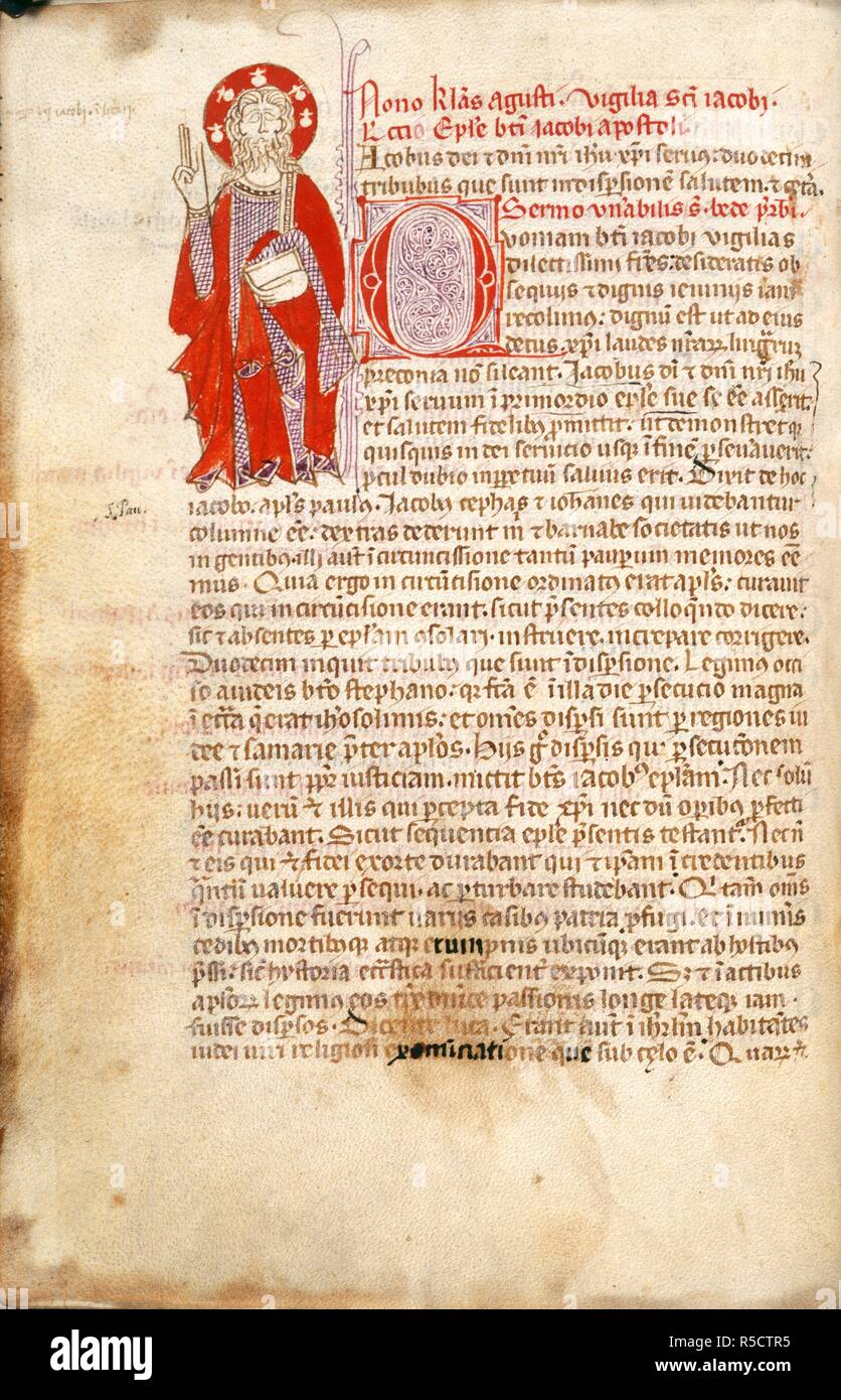 St James. Life, Miracles, and Martyrdom of St James. Spain; 14th ...