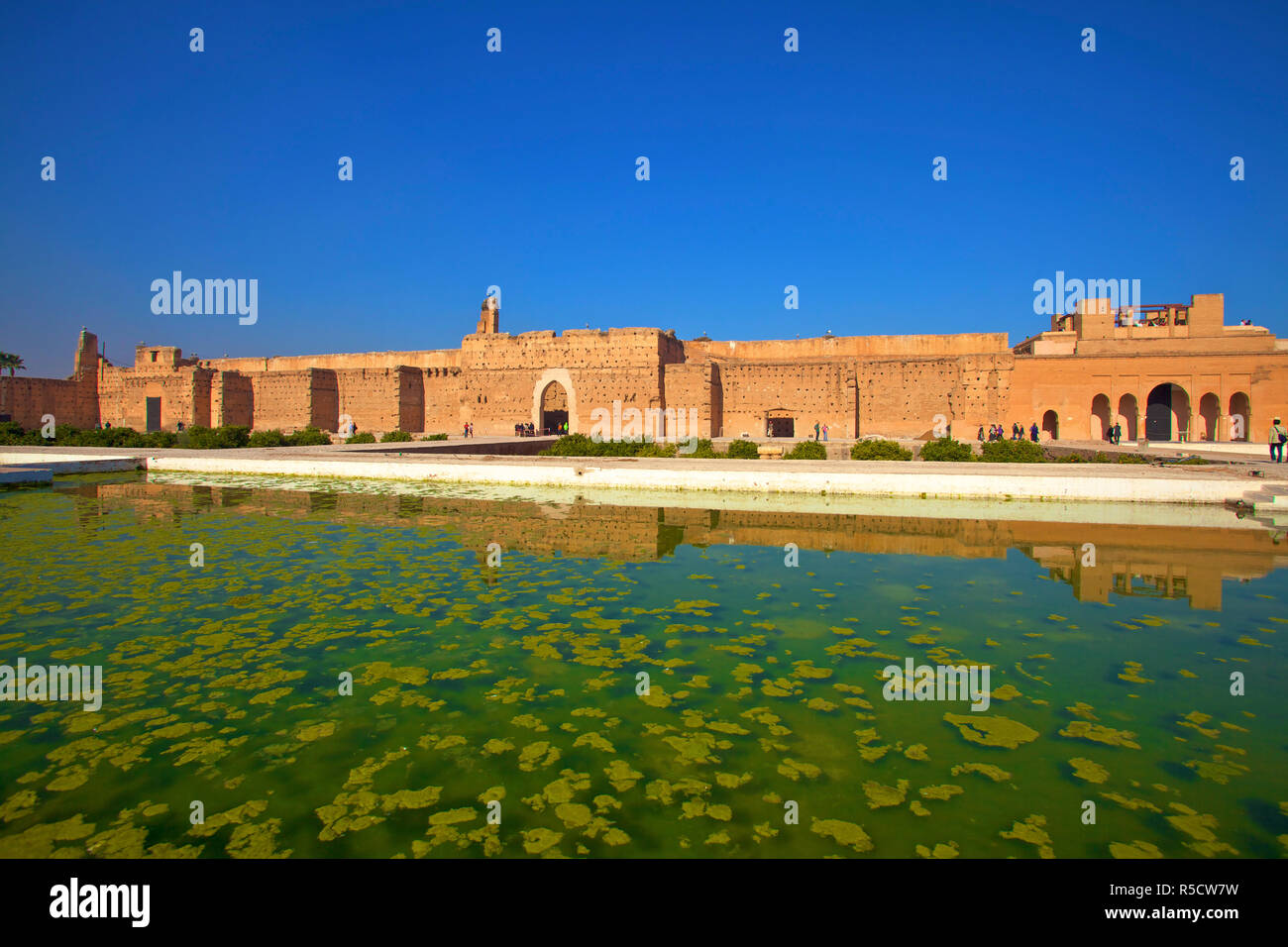 Badii Palace, Marrakech, Morocco, North Africa Stock Photo - Alamy