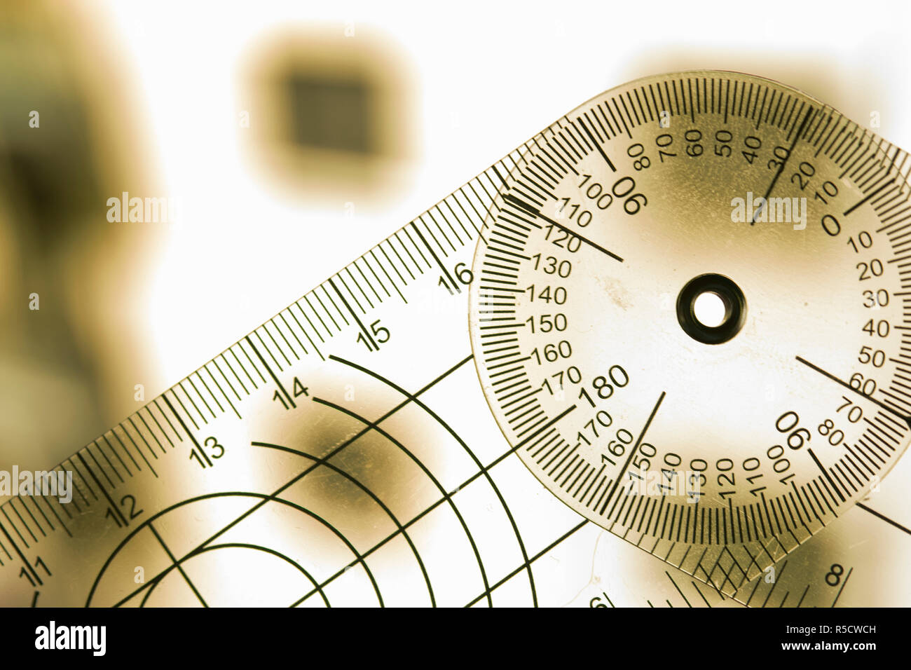 Goniometer movement medical instrument used for measuring mobility of ...