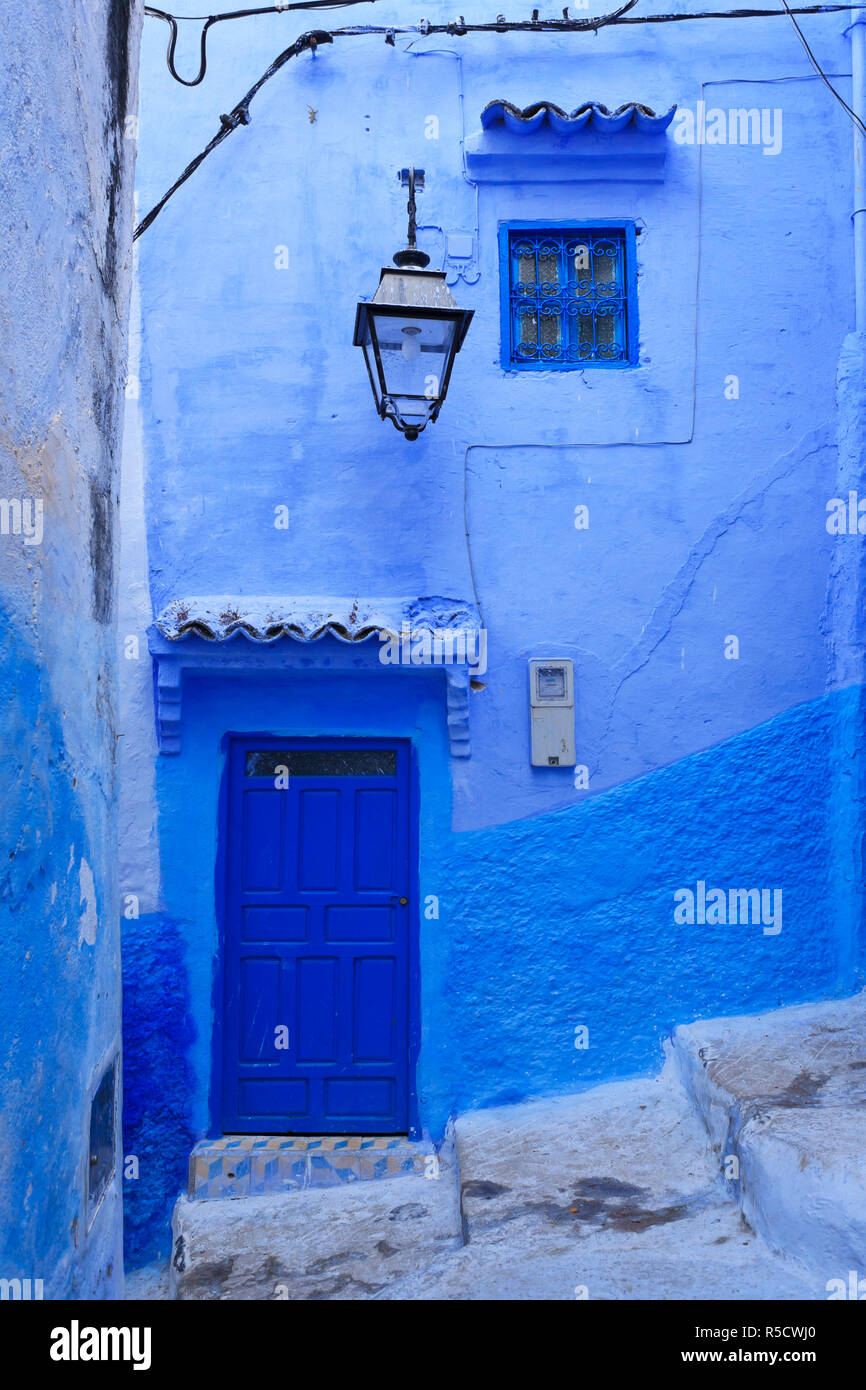 Morocco, Rif Mountains, Chefchaouen, Medina Stock Photo - Alamy