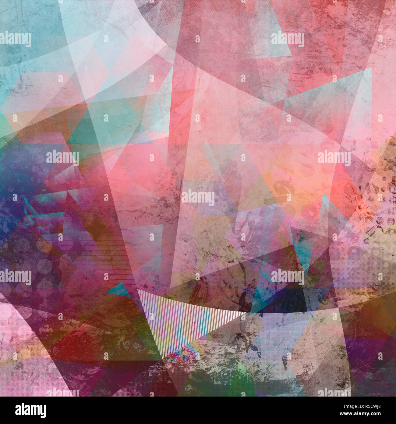 polygonal painting textures Stock Photo - Alamy