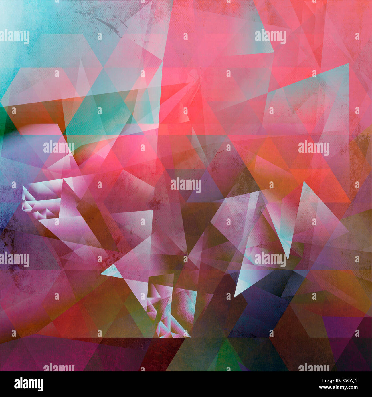 polygonal painting textures Stock Photo - Alamy