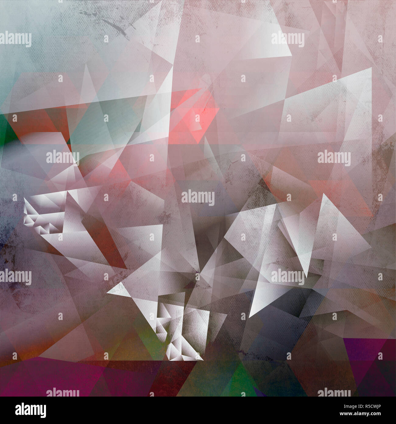 polygonal painting textures Stock Photo - Alamy