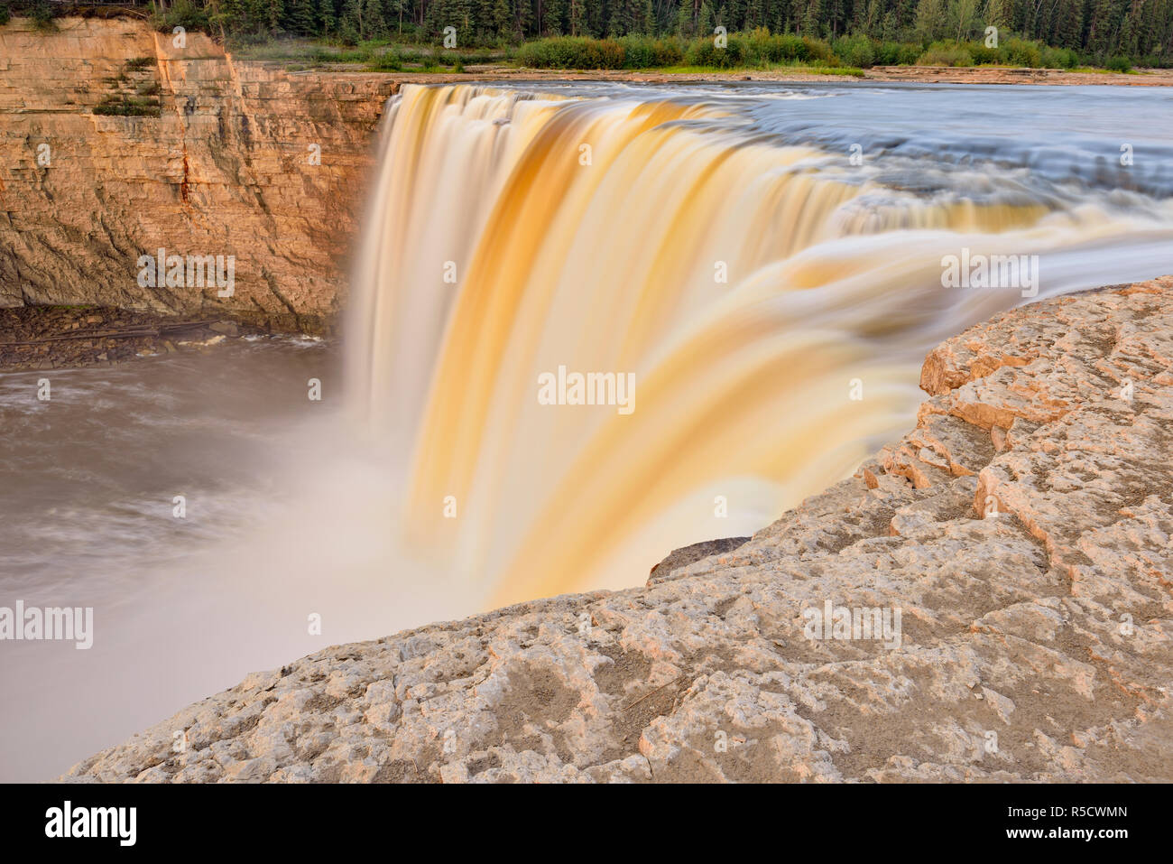 Alexandra waterfalls hi-res stock photography and images - Alamy