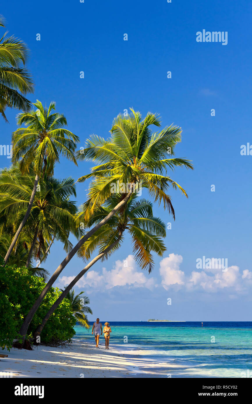Maldives, Faafu Atoll, Filitheyo Island Stock Photo - Alamy