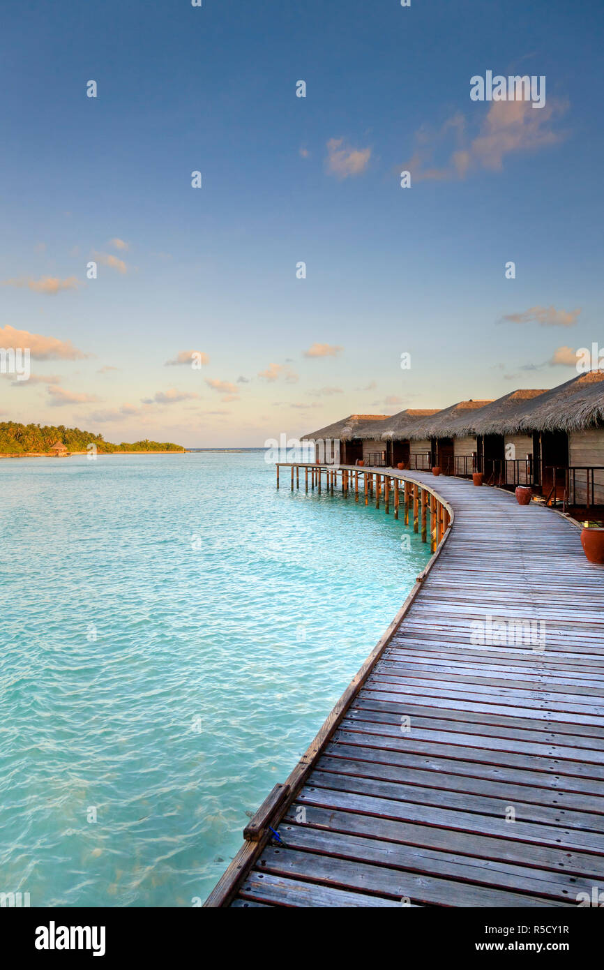 Maldives, Faafu Atoll, Filitheyo Island, Luxury Resort Stock Photo - Alamy