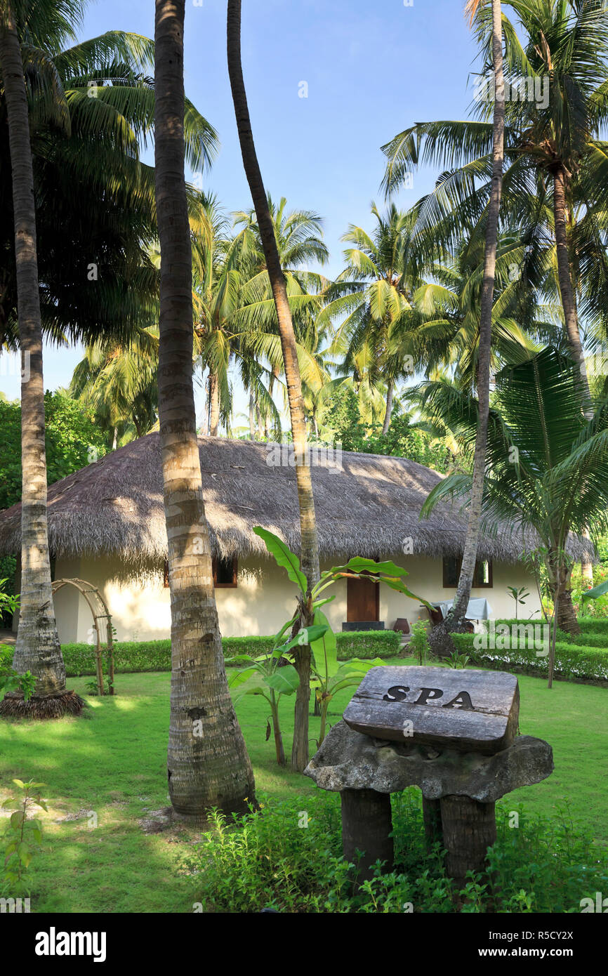 Maldives, Faafu Atoll, Filitheyo Island, Resort SPA Stock Photo - Alamy