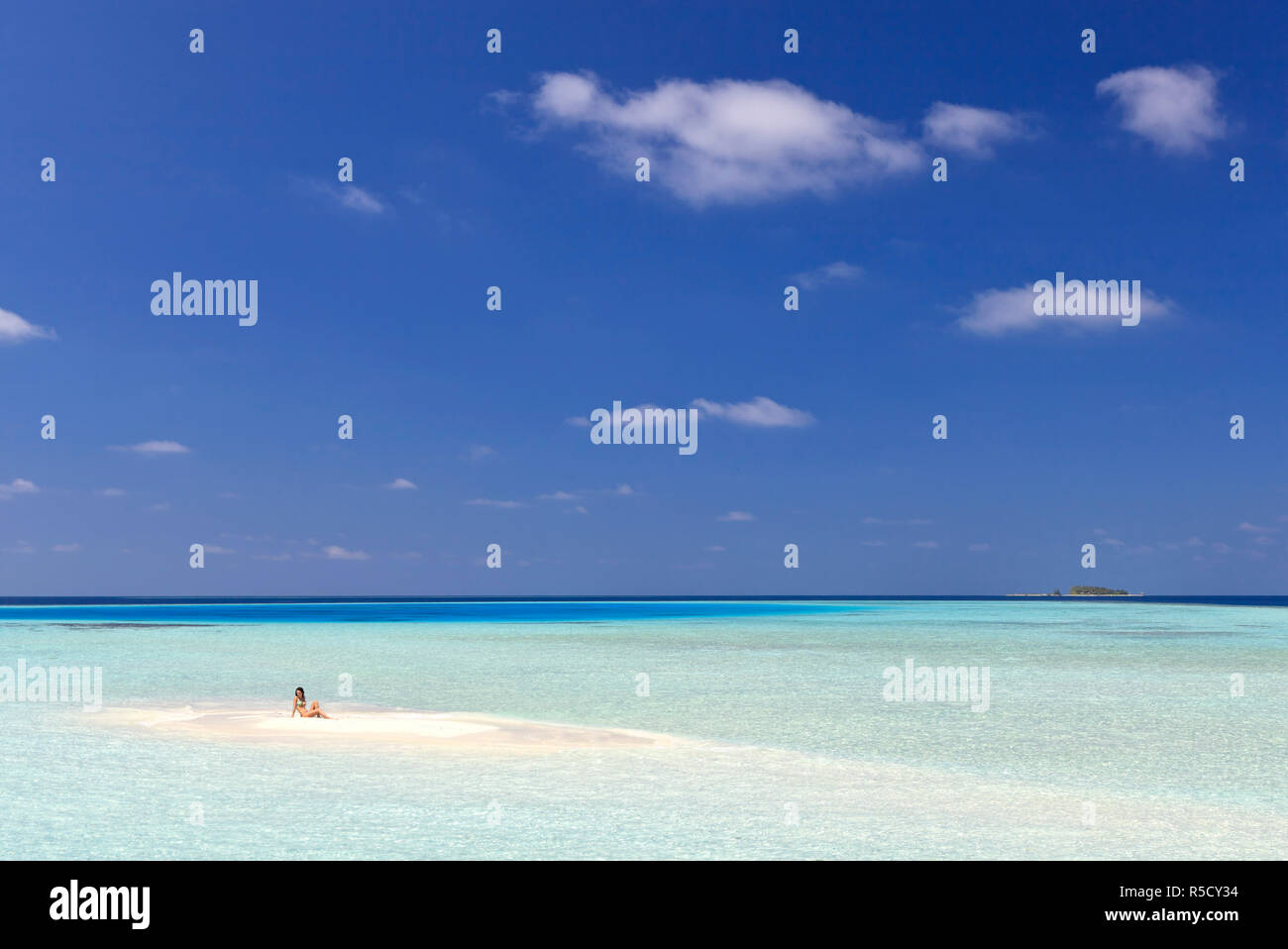 Maldives, Faafu Atoll, Lagoon (MR Stock Photo - Alamy