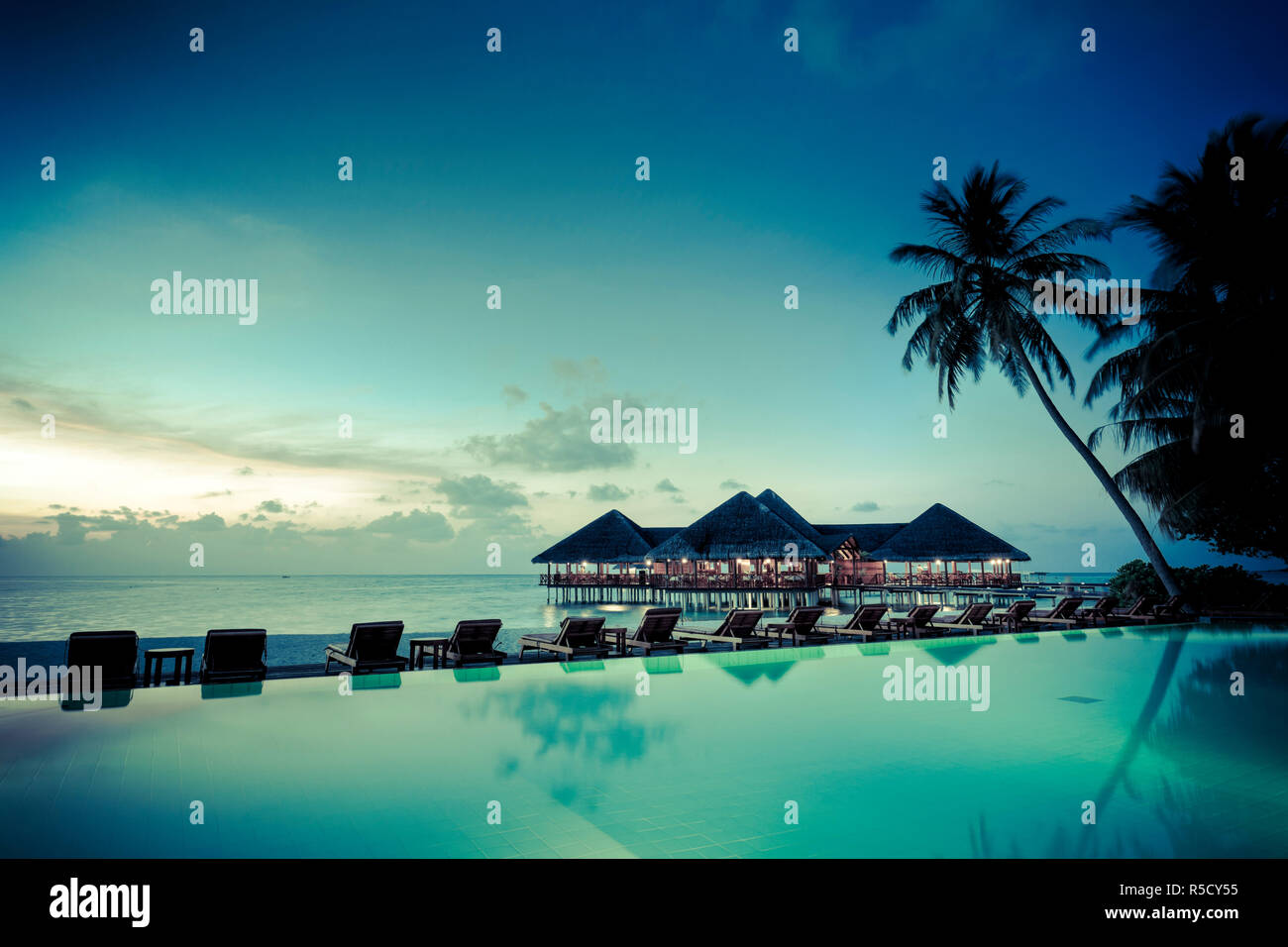 Maldives, Meemu Atoll, Medhufushi Island Stock Photo - Alamy