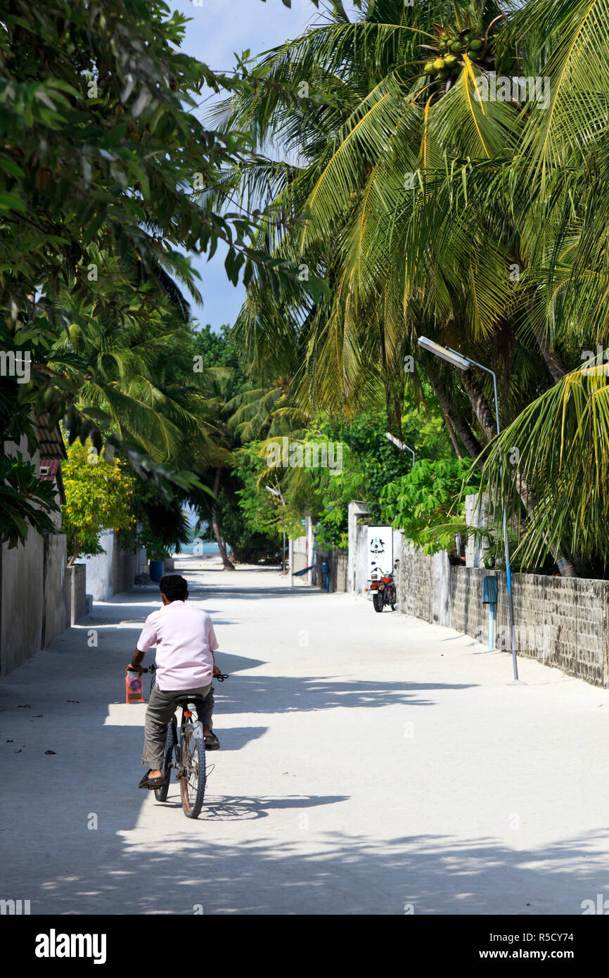 Maldives, Meemu Atoll, Muli Island Stock Photo - Alamy