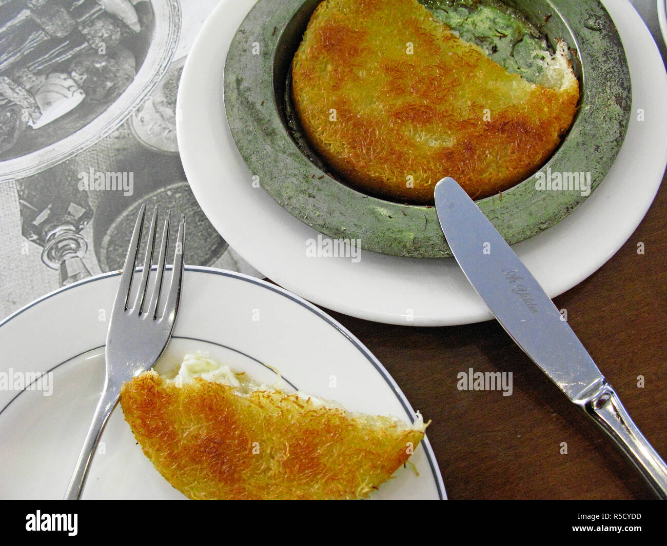 Turkish Cuisine, Fried Cheese with Noodles, Ciya Sofrasi Restaurant ...