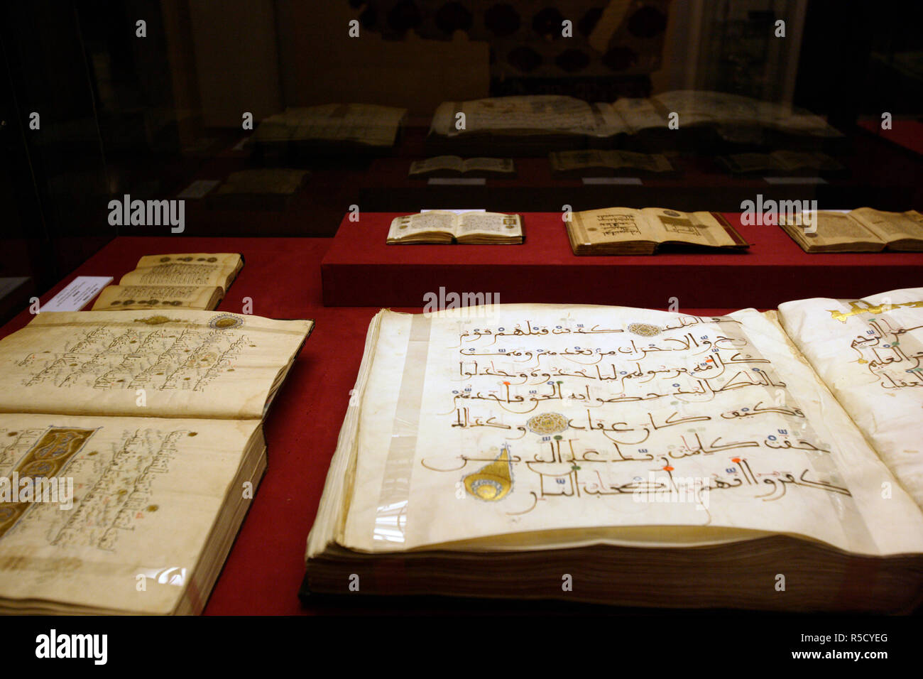 Koran Book Exhibits inside The Museum of Turkish and Islamic Arts ...