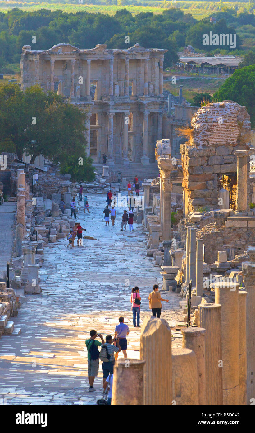 Library of Celsus, Ephesus, Turkey Stock Photo - Alamy