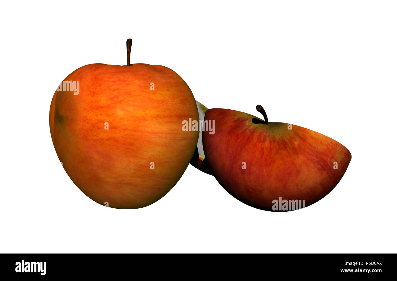 Apfel apfelstiel hi-res stock photography and images - Alamy