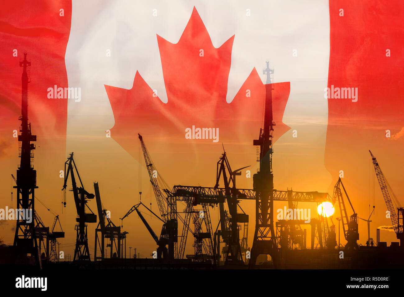 Canada power plant project hi-res stock photography and images - Alamy