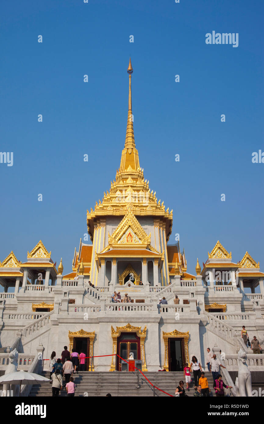 Thailand, Bangkok, Wat Traimit Stock Photo - Alamy