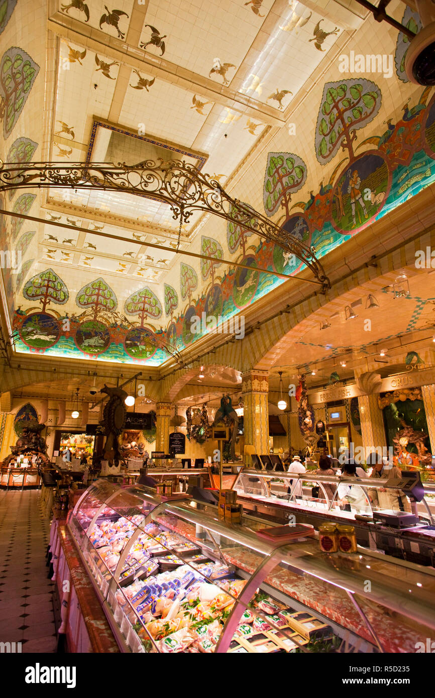 England, London, Kensington, Harrods, Food Hall Stock Photo - Alamy