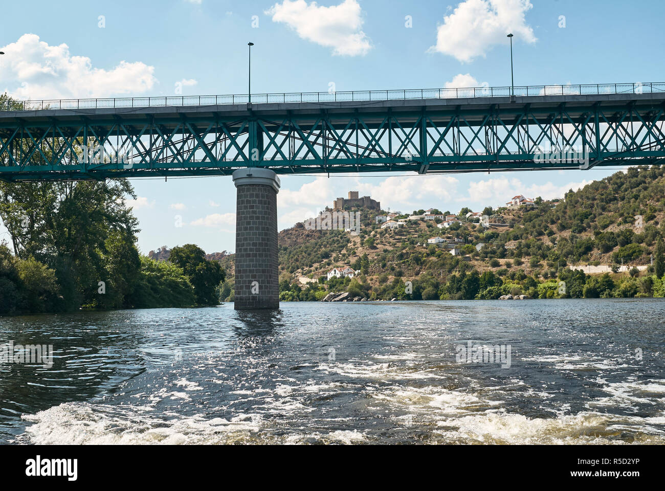 Bridge over the Tagus river Stock Photo - Alamy