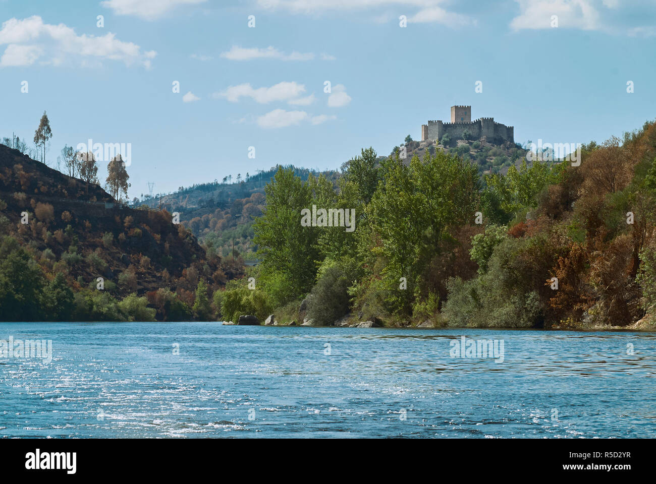 castle of belver Stock Photo - Alamy