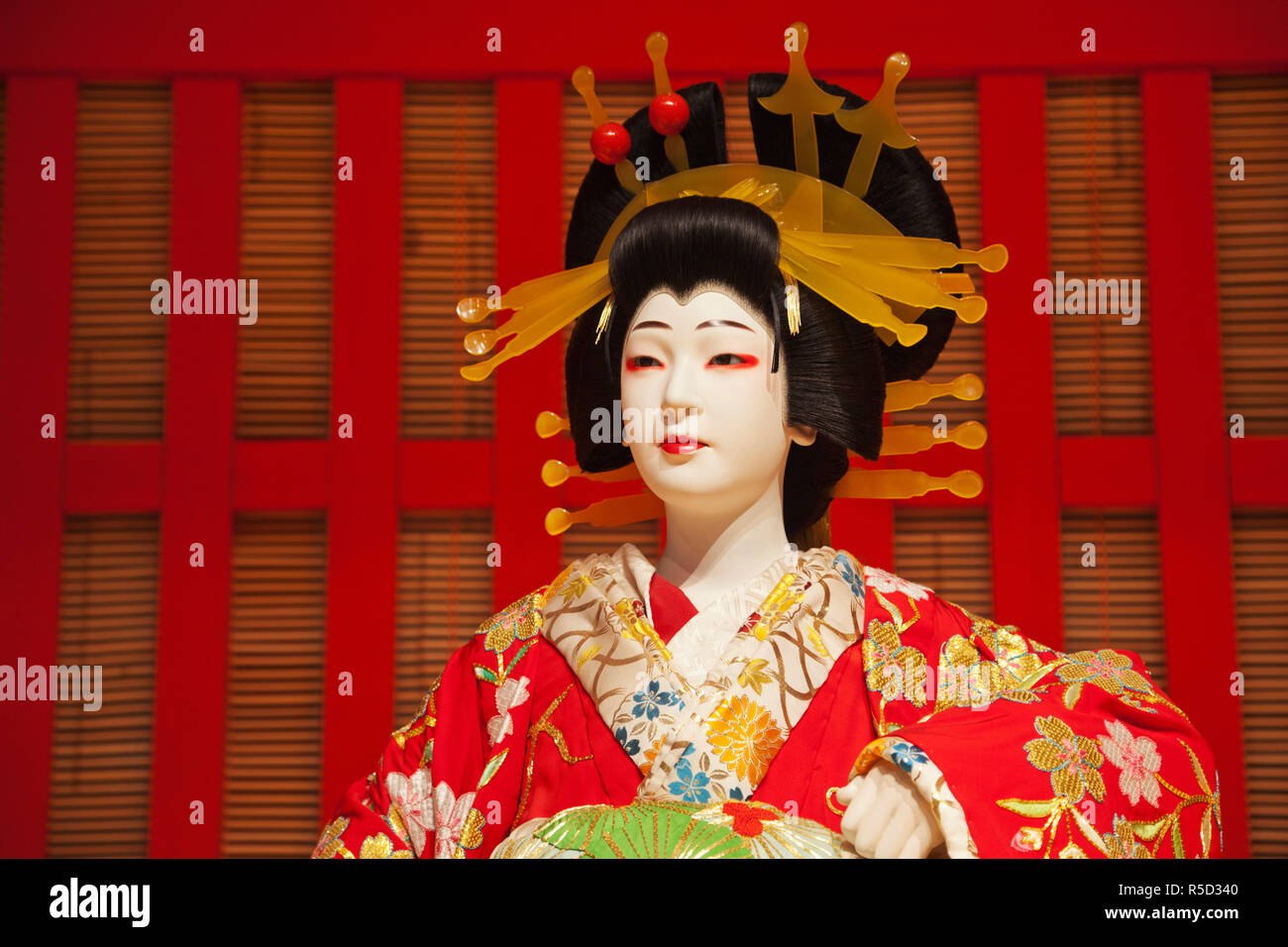 Japan, Tokyo, Ryogoku, Edo Tokyo Museum, Geisha Exhibit Stock Photo - Alamy