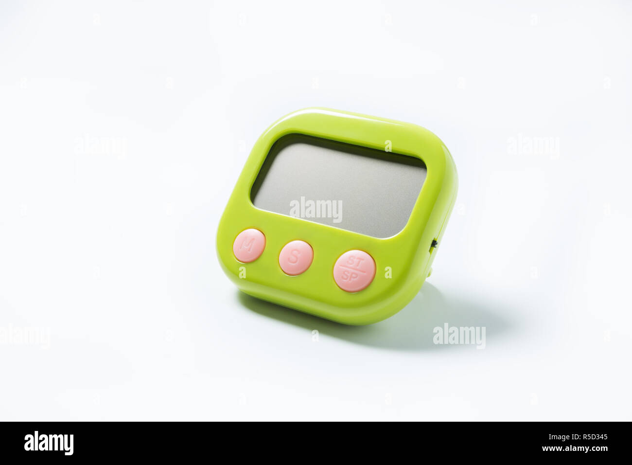 Timer isolated on white background Stock Photo - Alamy