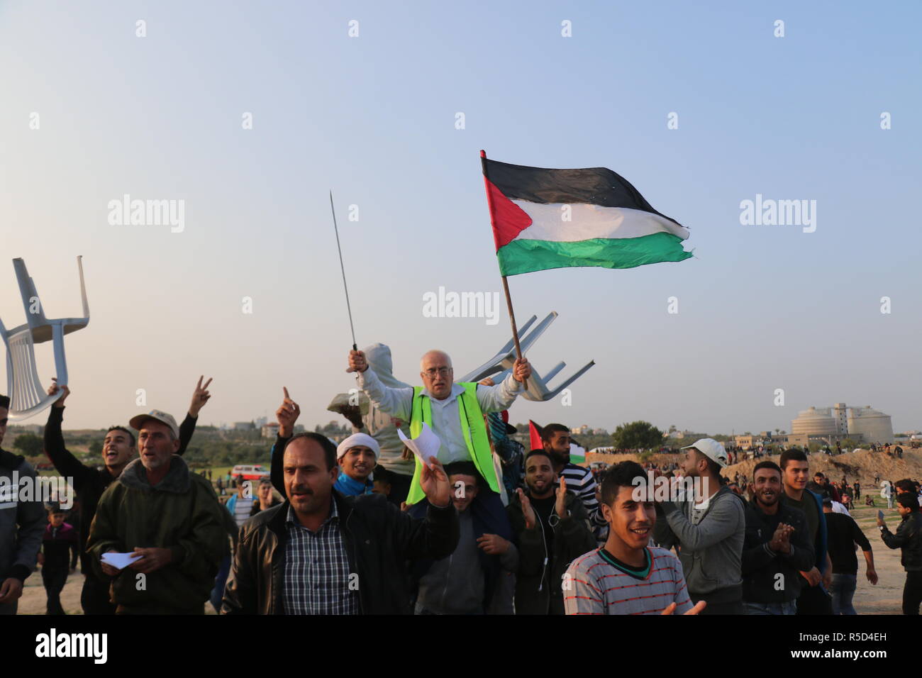 Bureij Refugee Camp, The Gaza Strip, Palestine. 30th Nov, 2018 ...
