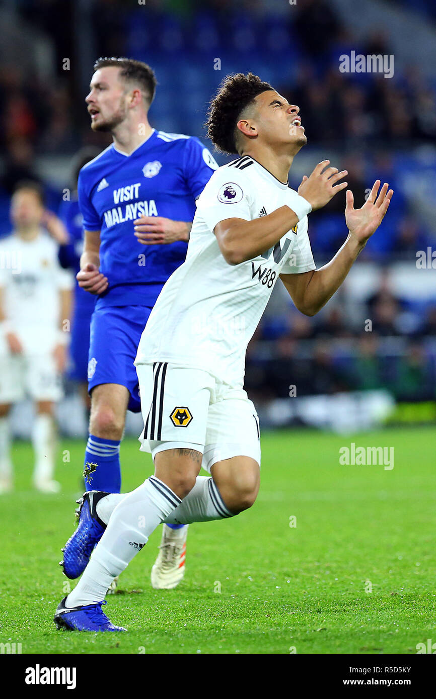 Morgan Gibbs-White of Wolves rues a chance going begging during the ...