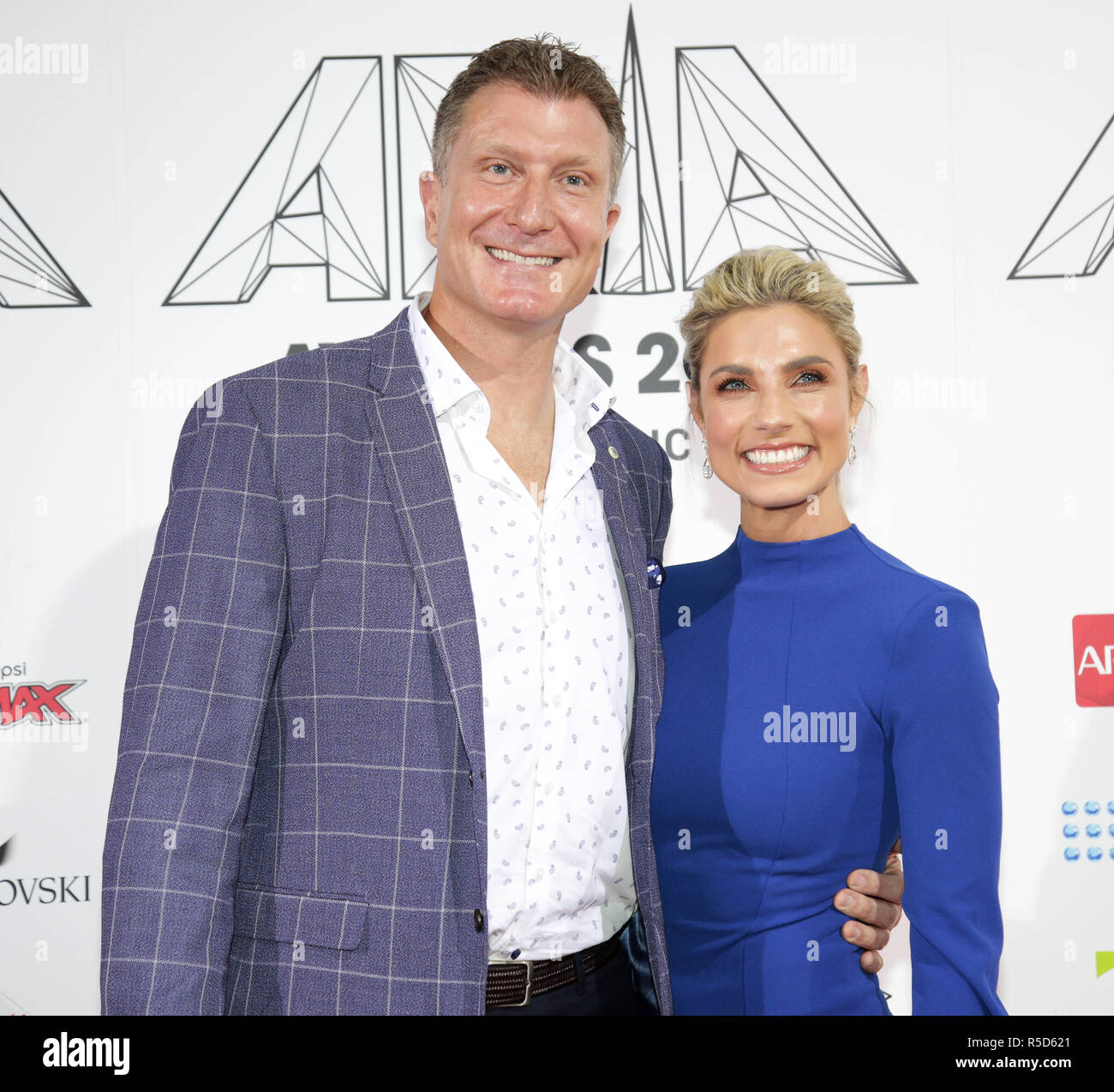 Sydney, NSW, Australia. 28th Nov, 2018. Red Wiggle Simon Price and his ...