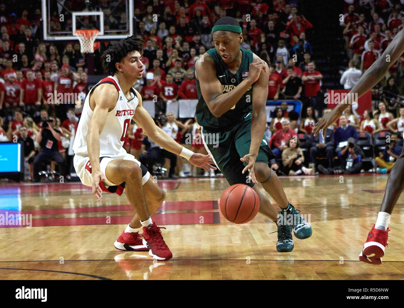 Piscataway, New Jersey, USA. 30th Nov, 2018. Michigan State Spartans ...