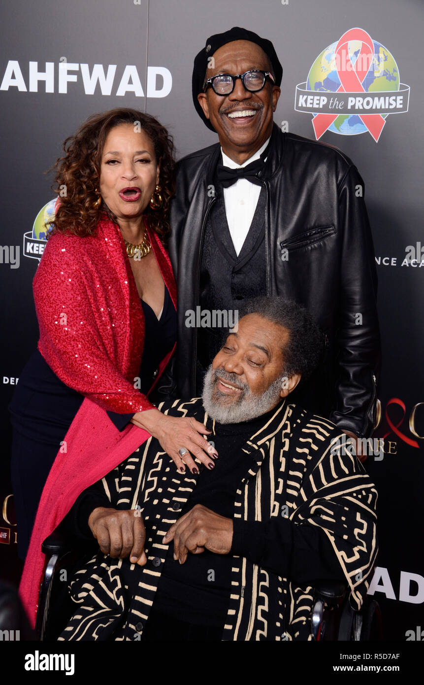 New York, NY, USA. 30th Nov, 2018. Debbie Allen, George Faison and ...