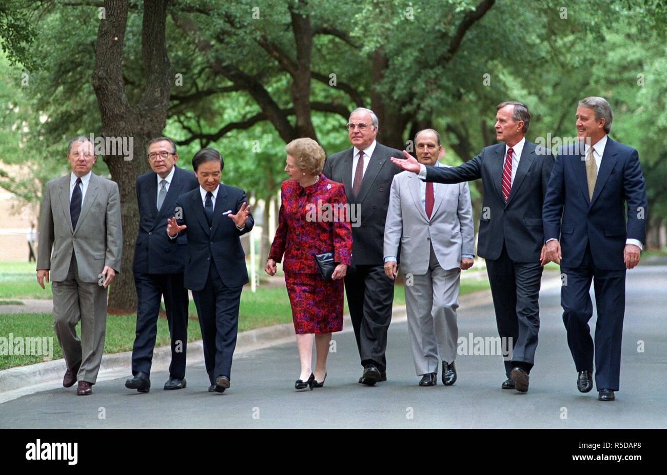 Thatcher and bush hi-res stock photography and images - Alamy