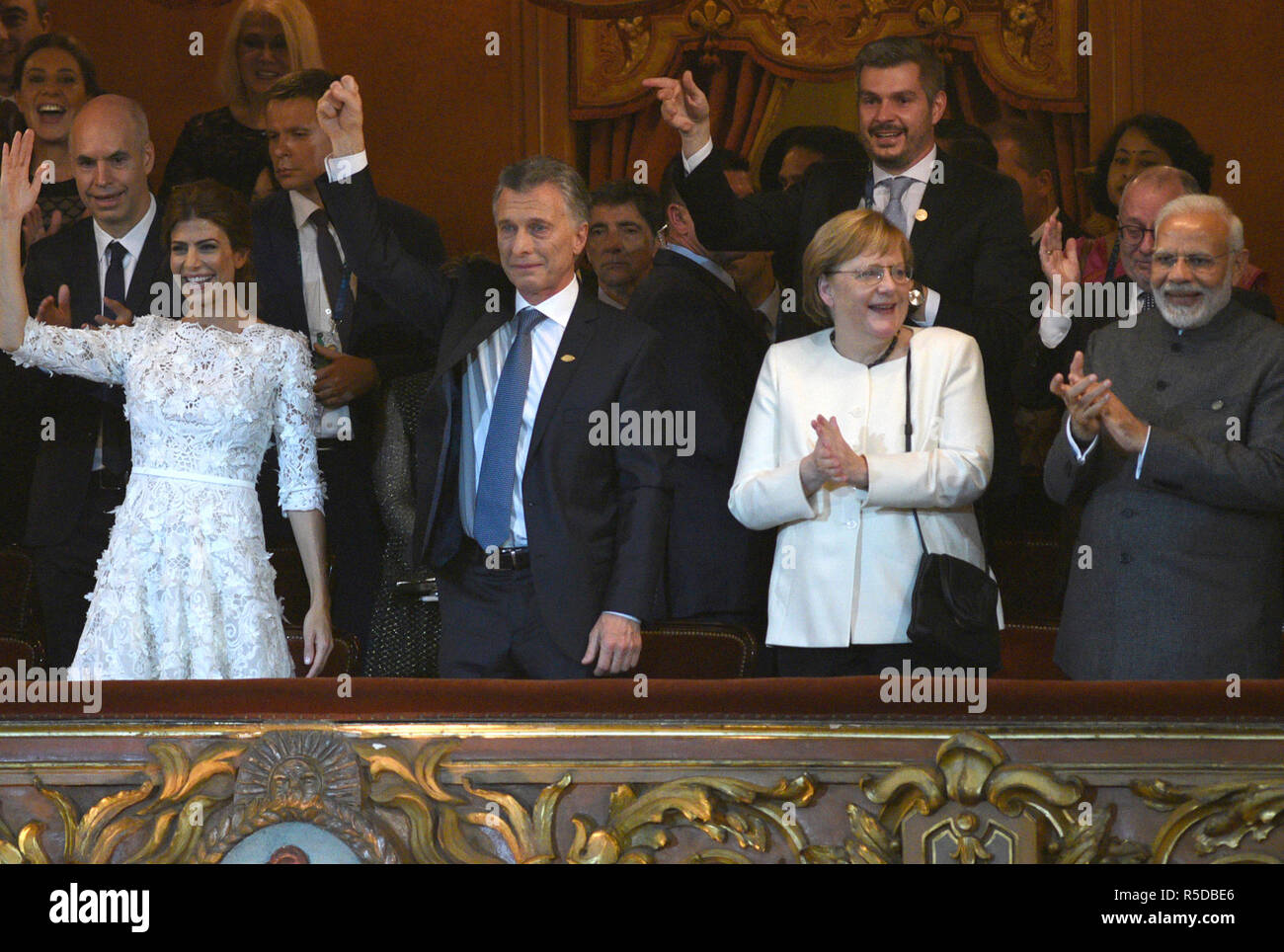 Argentinas first lady juliana awada hi-res stock photography and images ...