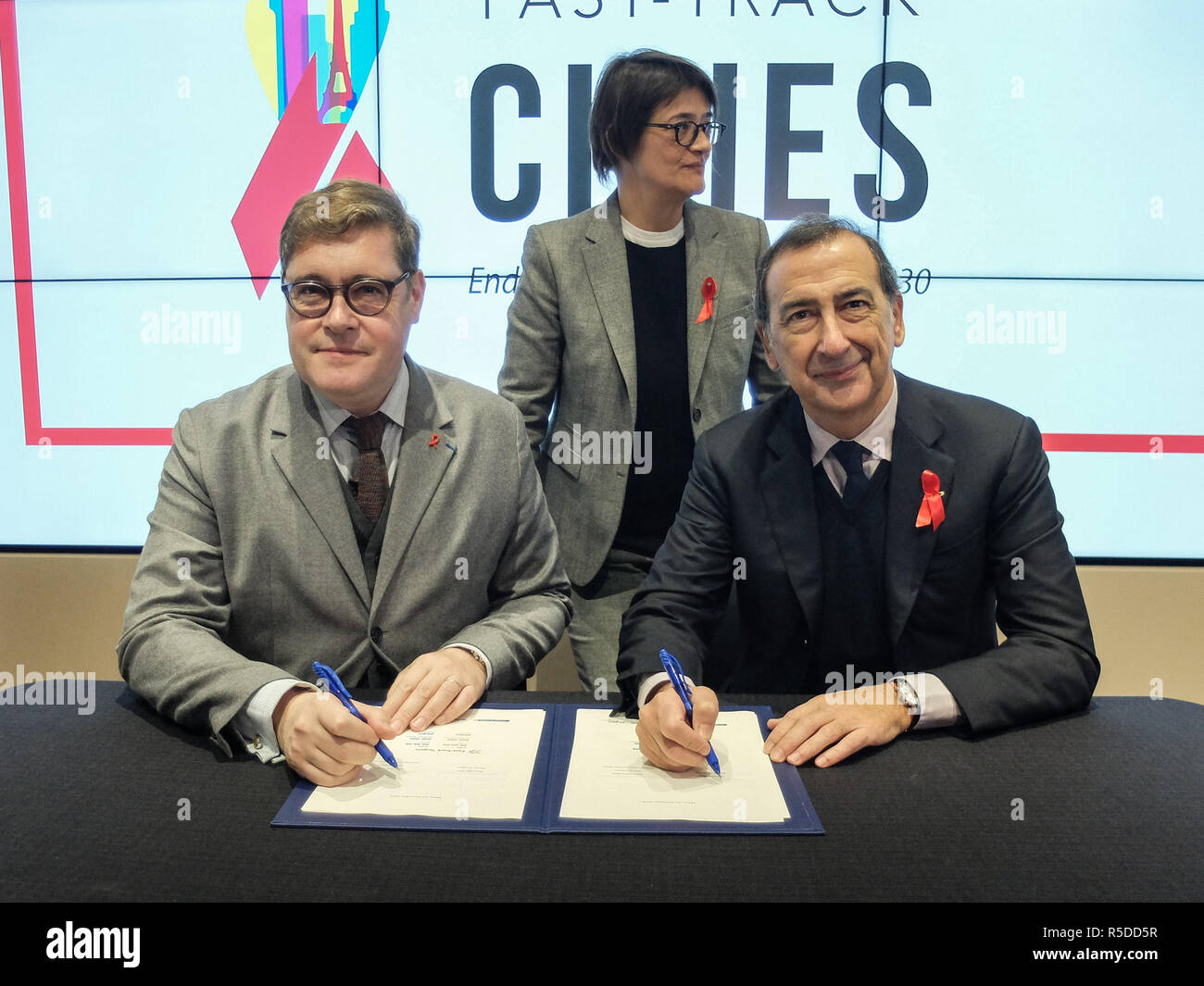 Foto LaPresse - Matteo Corner 01/12/2018 Milano (Italia) cronaca Firma ...