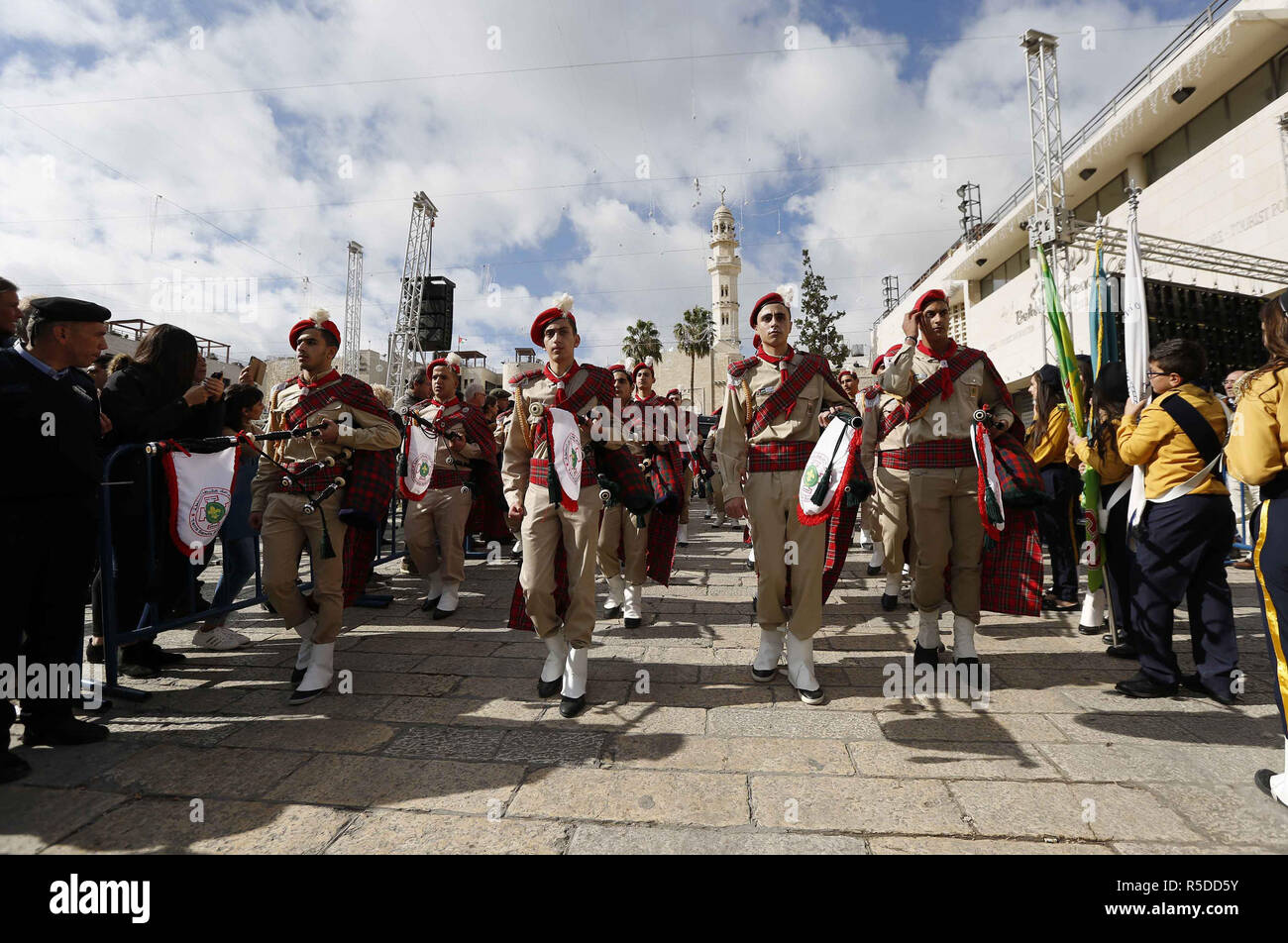Bethlehem, West Bank, Palestinian Territory. 01 December, 2018 ...