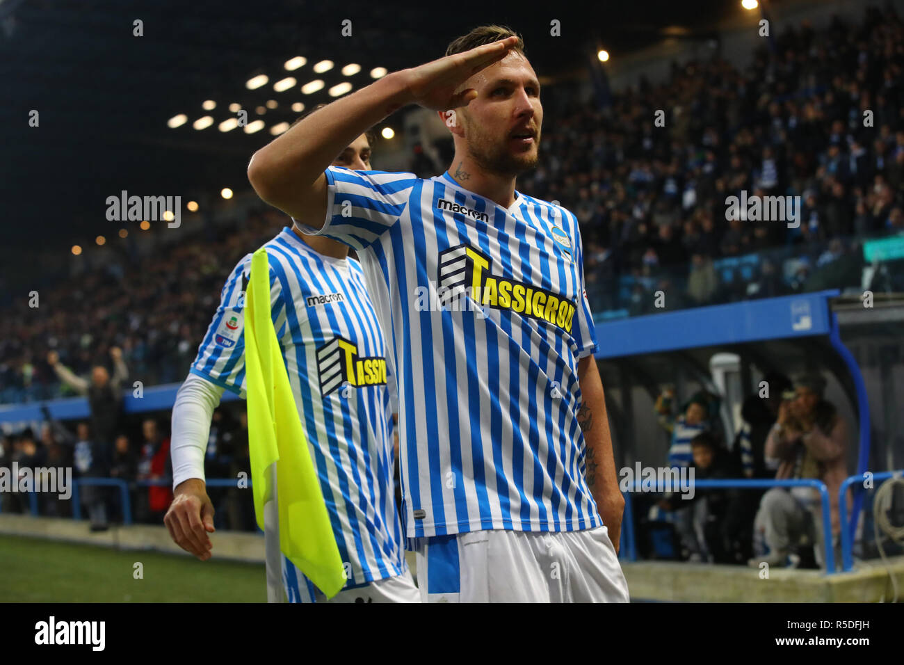 Italy, 1st December 2018. Ferrara (Italia) Sport Calcio Spal - Empoli ...