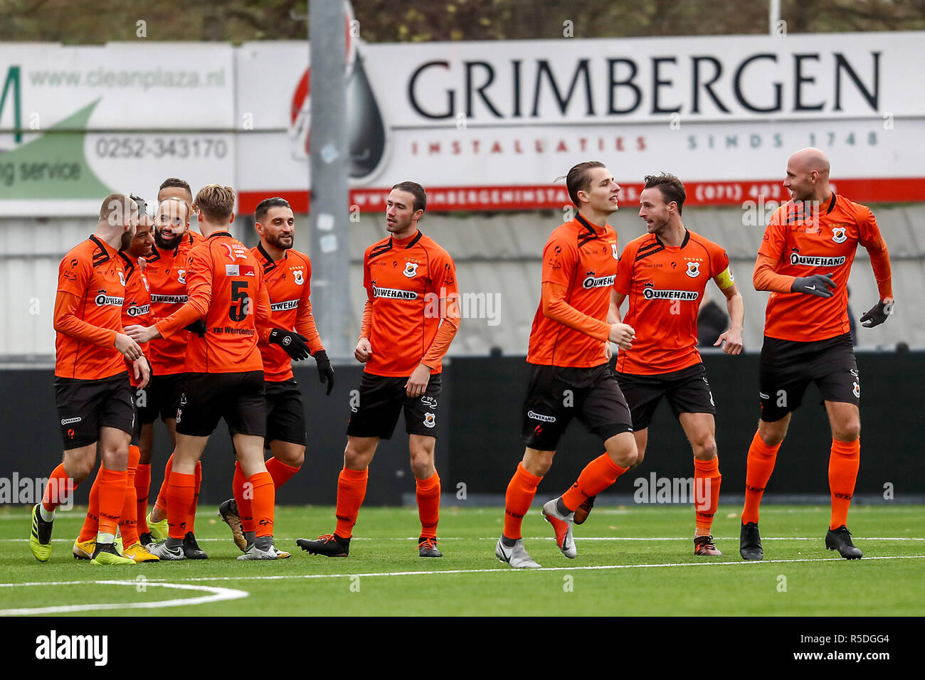Netherlands. 1st December 2018. KATWIJK , 01-12-2018 , Football ...