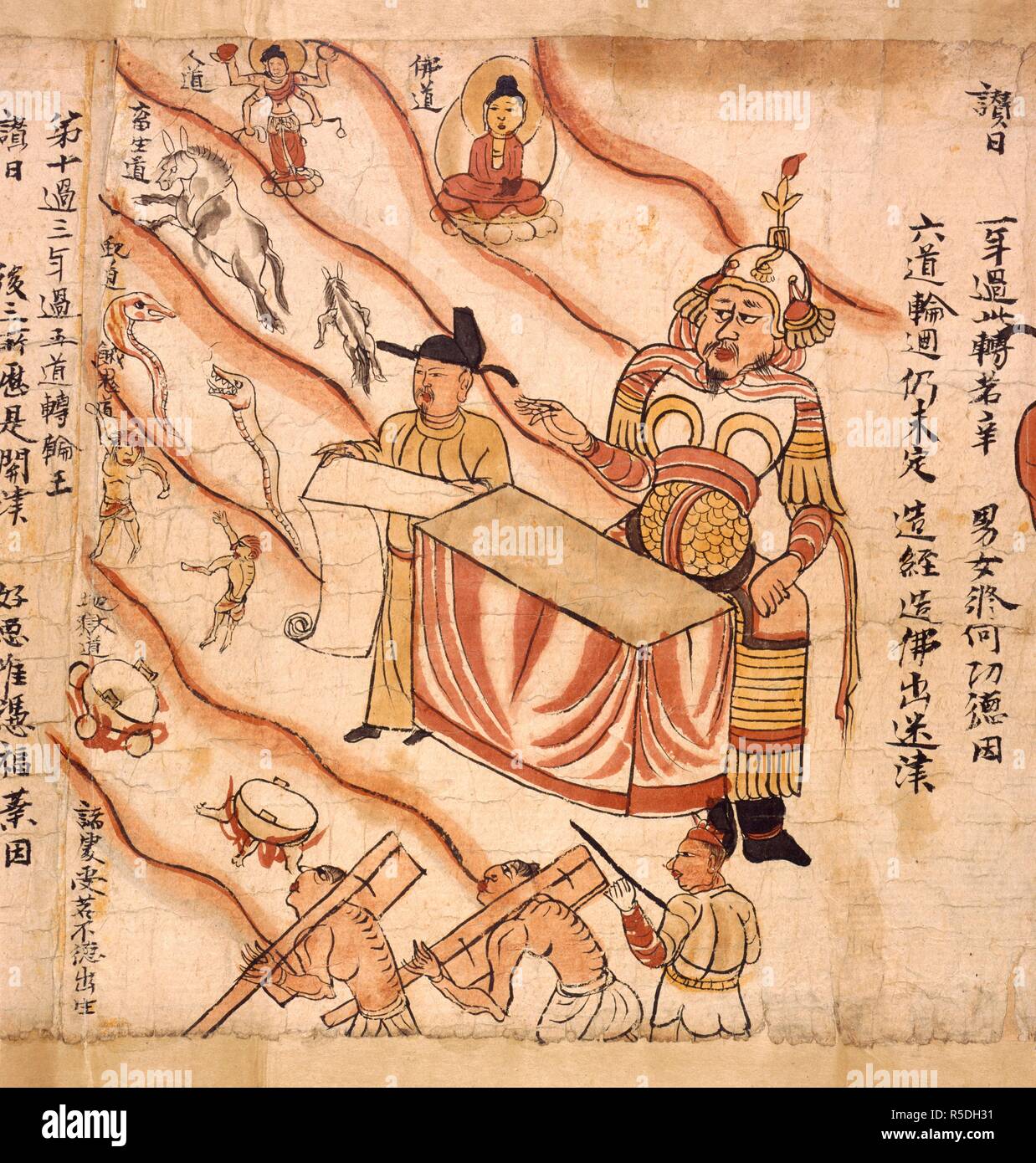 Sutra of the ten kings. Sutra of the ten kings. China, 10th century ...