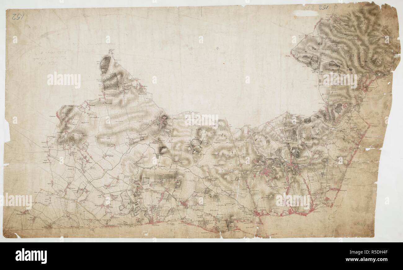 Map of Hampstead. The individual settlements that make up this area of ...