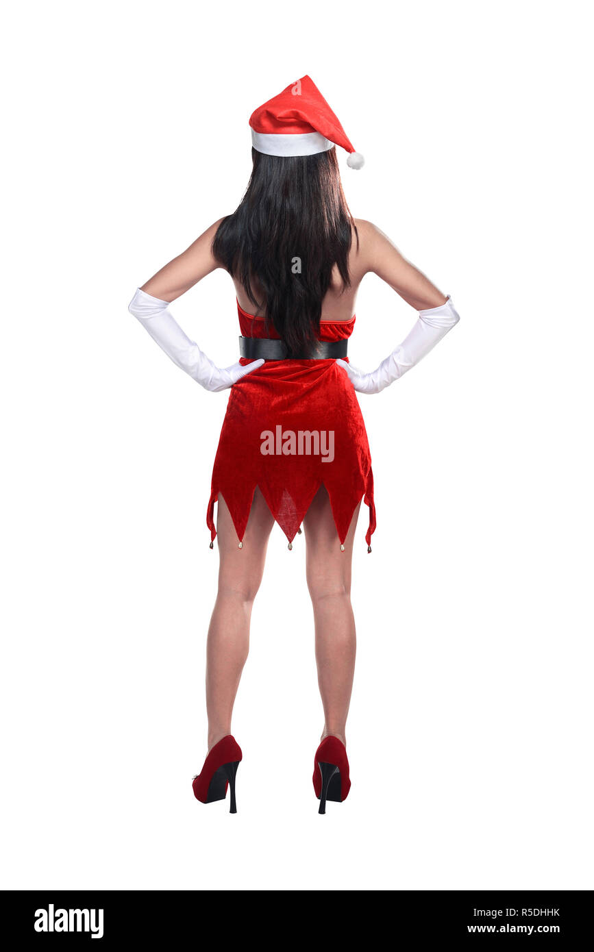 Female hat behind view Cut Out Stock Images & Pictures - Alamy