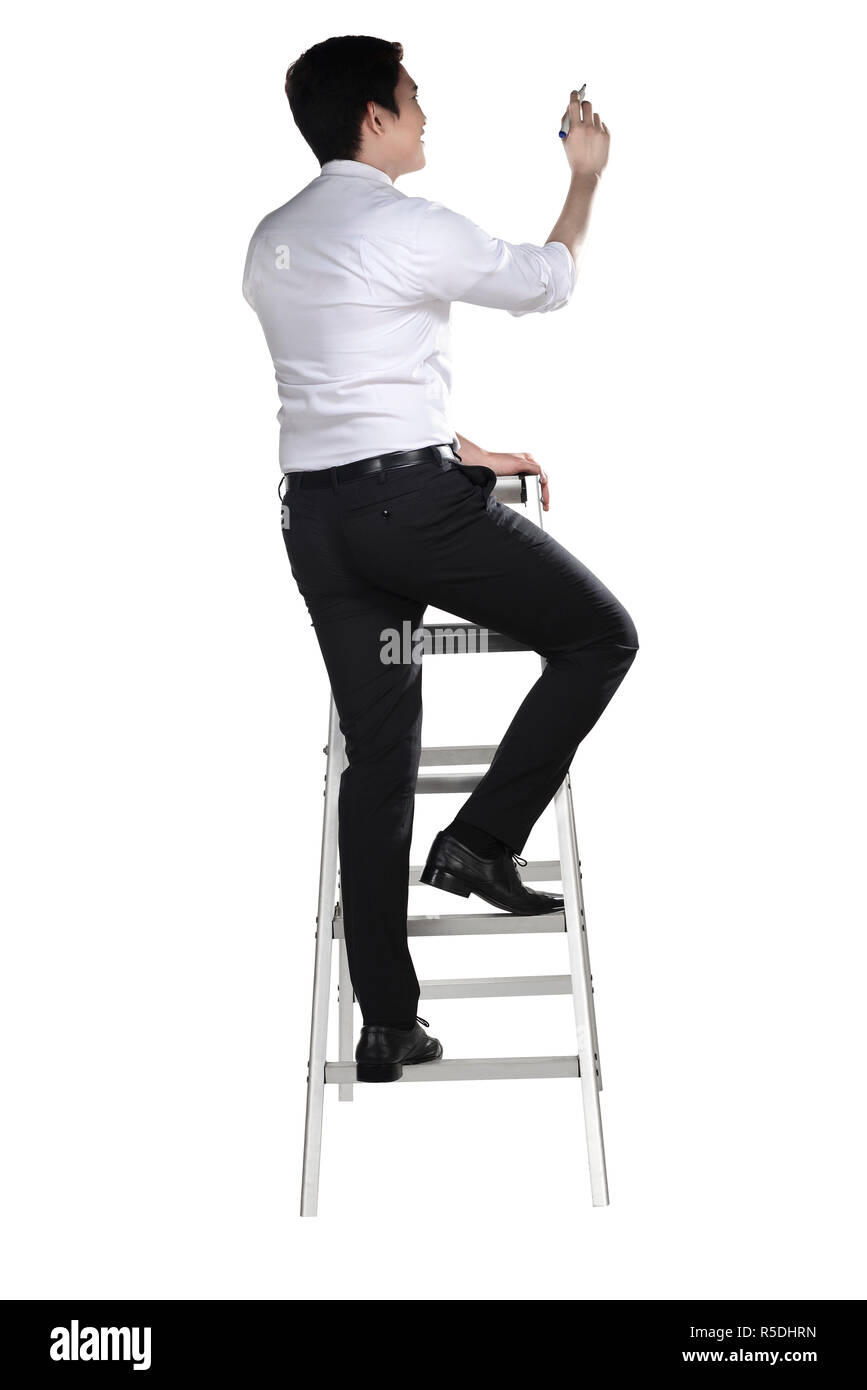 Plinth ladder Cut Out Stock Images & Pictures - Alamy